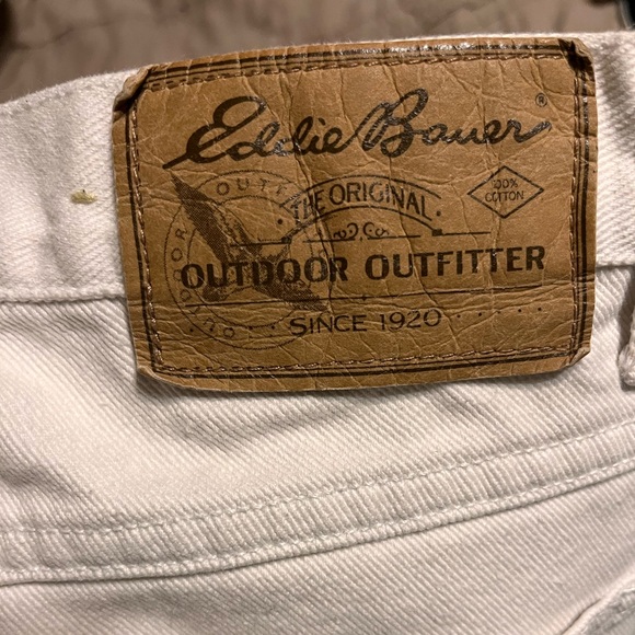 Eddie Bauer | Jeans | Vintage Eddie Bauer White Jeans | Poshmark